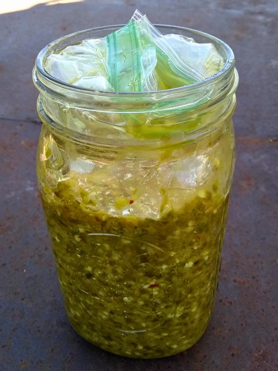 Fermented Chili Paste – ready to use for long term storage – Food For ...