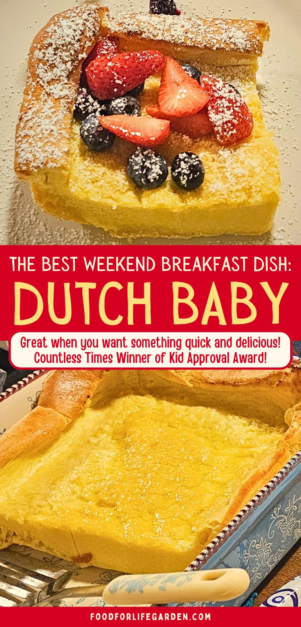 Dutch Baby - an easy oven pancake with endless variations – Food For ...