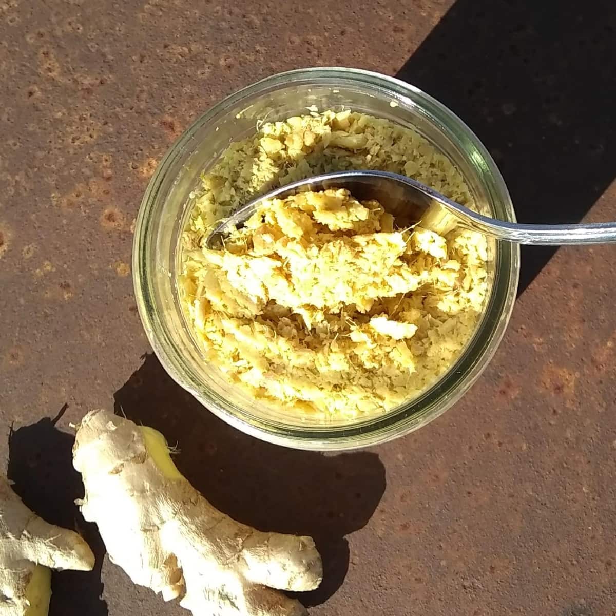 Homemade Probiotic Fermented Ginger Paste For Long Storage – Food For ...
