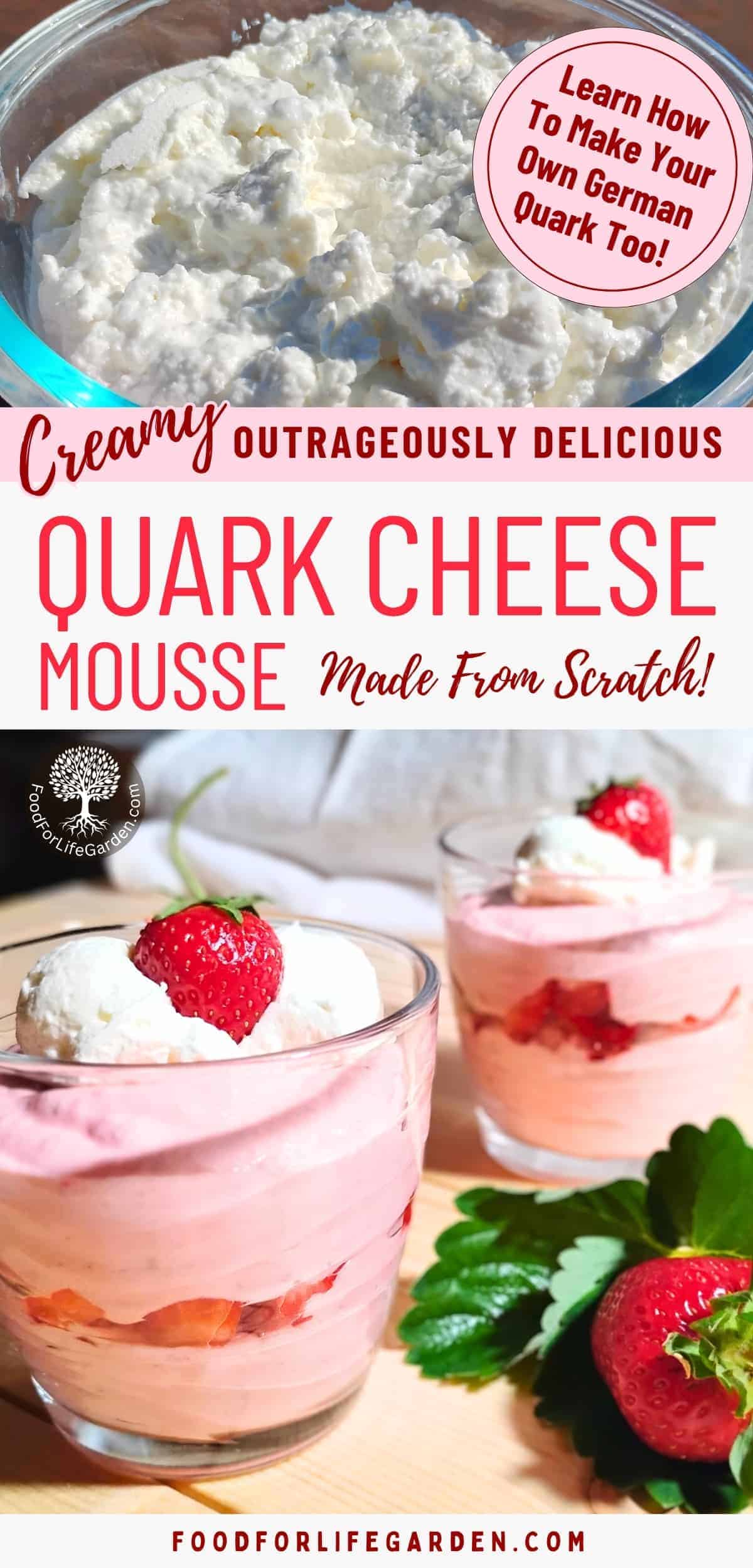 Awesome Strawberry Quark Cheese Mousse, A Quick, Creamy Dessert – Food ...