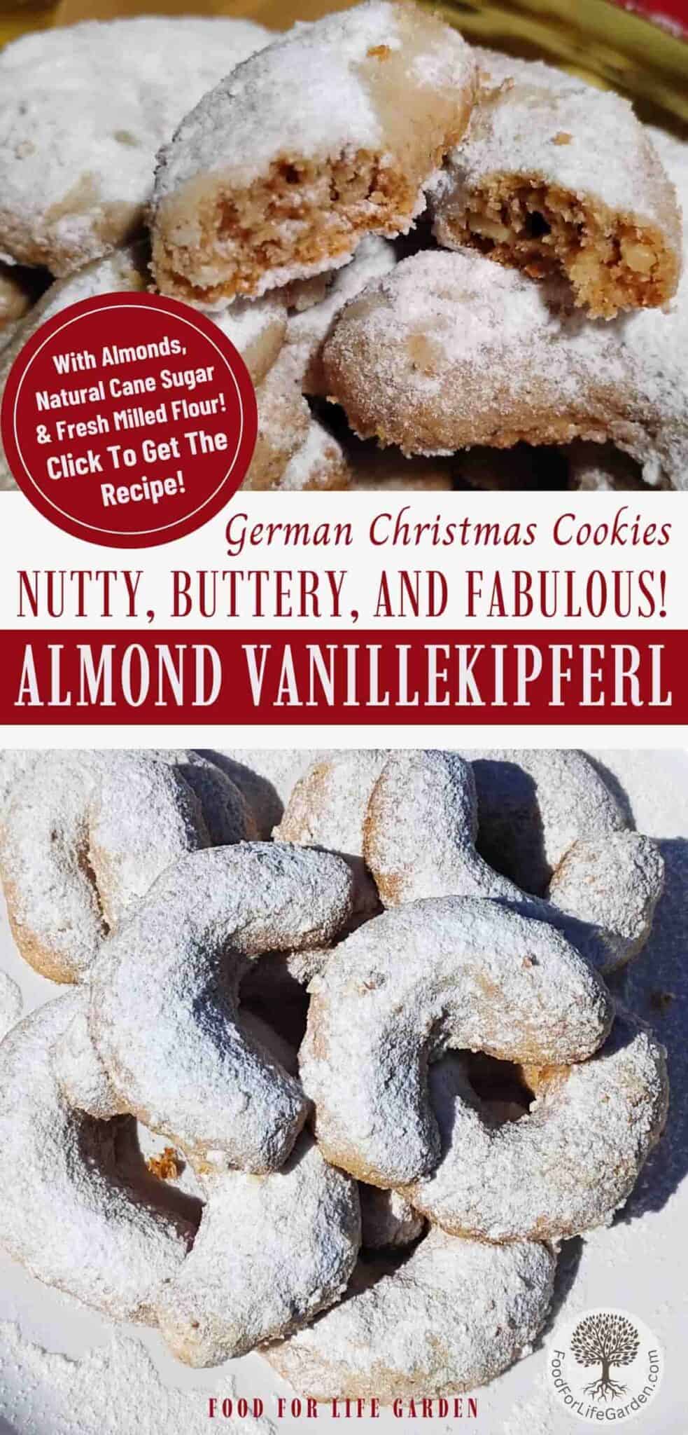 Vanillekipferl - Delicate Almond & Vanilla Crescent Moon Cookies – Food ...